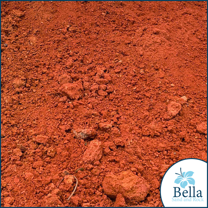 Red Sandy Clay – Bella Sand and Rock